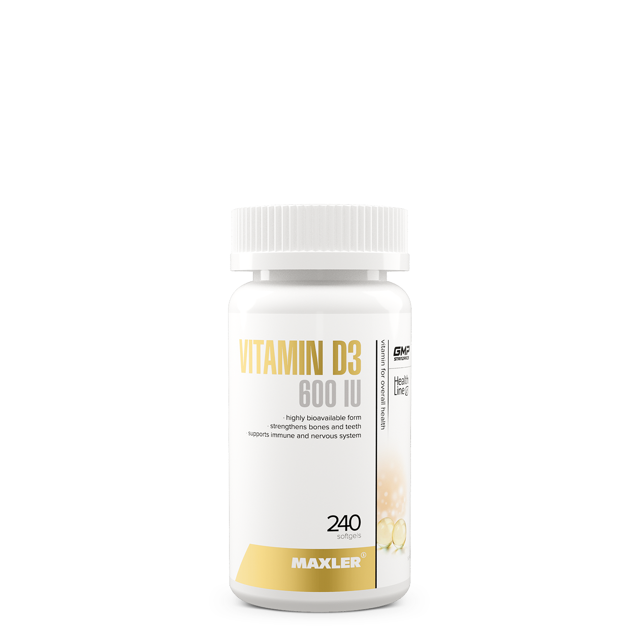 Vitamin D3 600IE | Buy the best Vitamin D3 600IU online | Maxler Germany